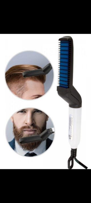 piastra da uomo per barba e capelli