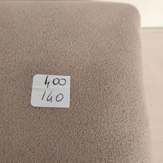 stoffa beige effetto alcantara 