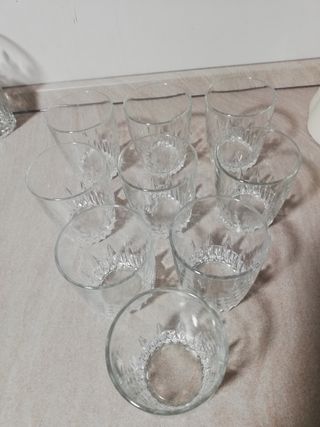 stock 9 bicchieri Vintage 