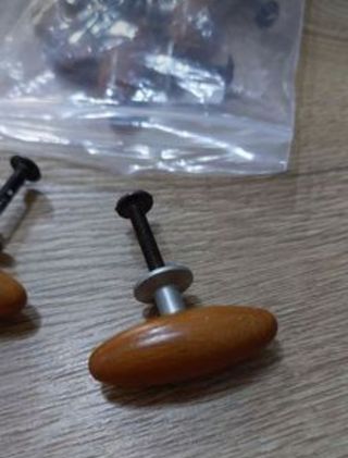 10 Pomelli in ciliegio