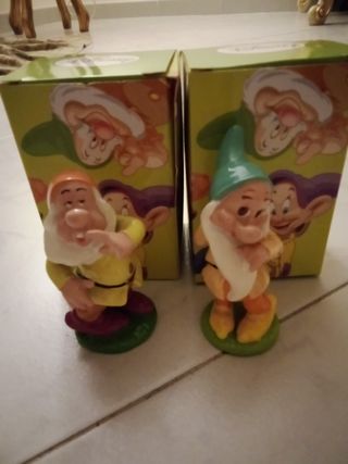 Due nani in ceramica Disney 