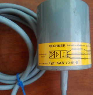 Sensor capacitivo Rechner KAS-70-61-S, NPN NO, 64 m de segunda mano por ...