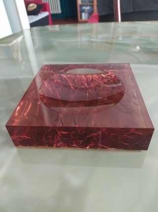 svuota tasche in plexiglass anni 70 