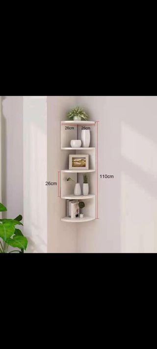 angoliera in legno 110*26 cm