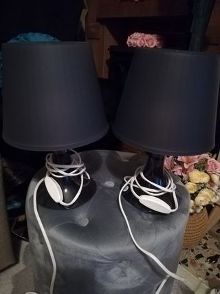 coppia lampade da tavolo