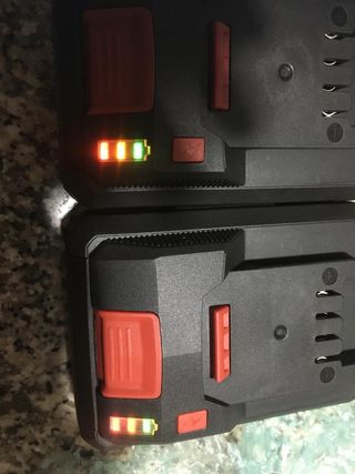 2 Parkside Batterie 20v 4ah