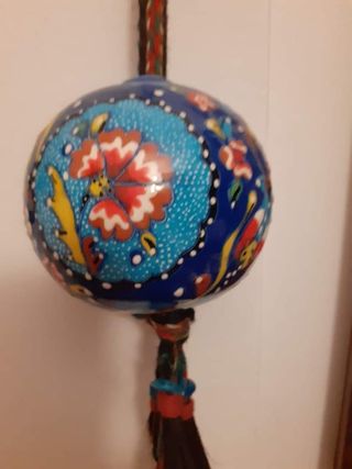 sfera ceramica decorata 