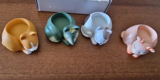 Porta tealight in ceramica