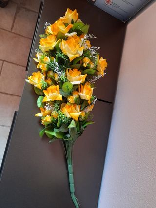 Mazzo rose artificiali 