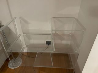 Libreria trasparente 