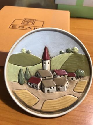 Formella Egan originale da muro