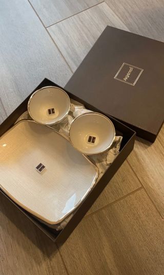 Set vassoio e ciotole Argenesi