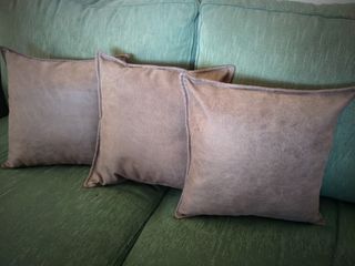 fodere per cuscini da divano in ecopelle 
