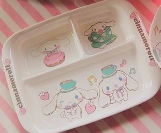 Piatto cinnamoroll anime sanrio kawaii lolita 