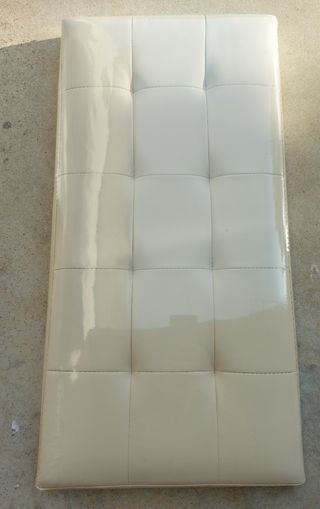 panca pouf contenitore beige 