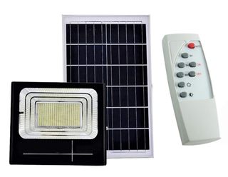 Faro Led Pannello Solare 100w Luce Fredda 