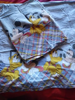 lenzuola letto singolo Topolino Disney