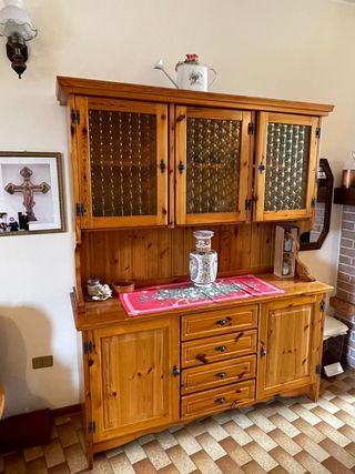 Credenza tre ante in legno