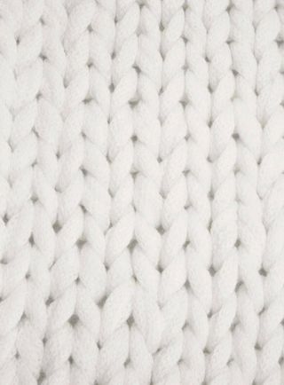 Plaid a maglia grossa