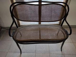 Vendo Panca in legno Antica in Rattan