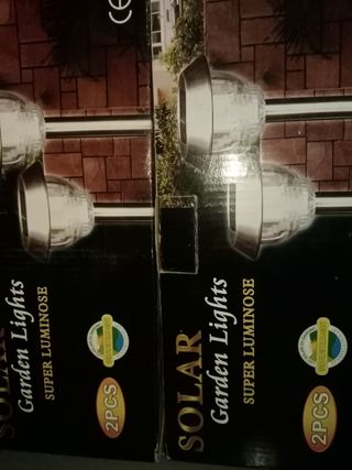 luci a pannelli solari 