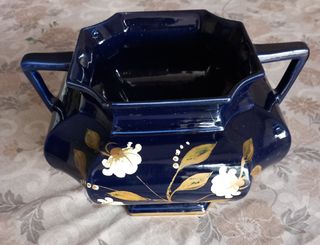 Vaso ceramica vintage.         7euro 