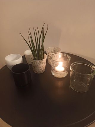 Lotto x7 vasetti porta candele o porta piantine