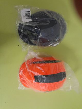 casco sicurezza lavoro venduti x 2 pz blu/ arancio