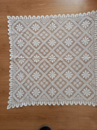 Centrotavola centrino cotone cm 75x75