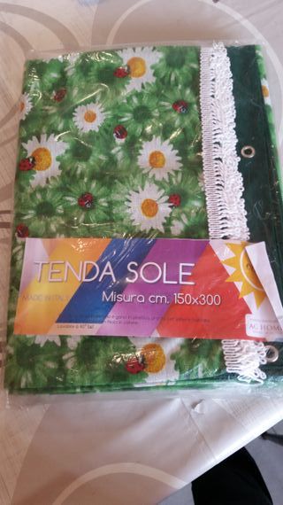 Tenda da sole fiorata in cotone AG HOME