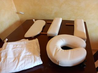 Attrezzi per lettino da estetista in più camice 