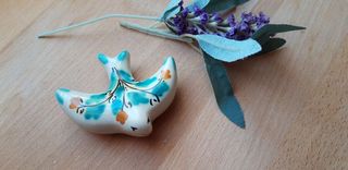 Uccellino in ceramica di Caltagirone