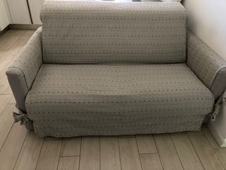 Divano letto in tessuto 