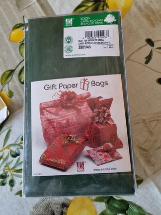 sacchetti di carta  100 pezzi 