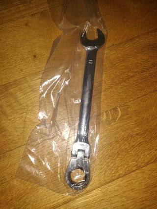 Ega-master 63827 Chiave cricchetto combinata snoda