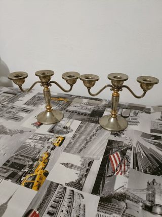 Set di candelabri 