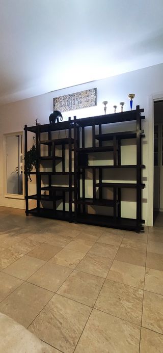 Librerie in noce massello