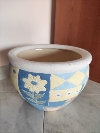 Portavaso vintage colorato 