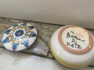 Scatolina portagioie portaoggetti Vietri