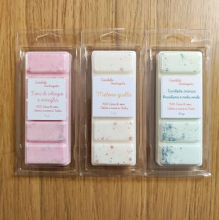 kit wax melts in cera di soia