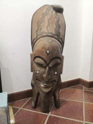 Maschera tribale in legno 