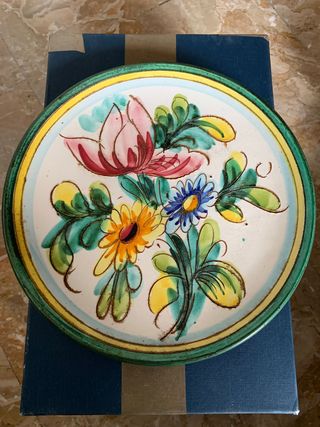 Set n.5 piatti da arredo vintage anni 60 