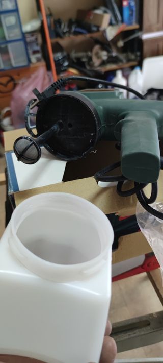 Pistola a spruzzo elettrica
