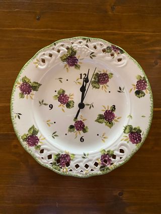 Orologio in ceramica da parete  