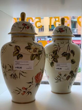 Vaso Upulum  dipinto a mano 