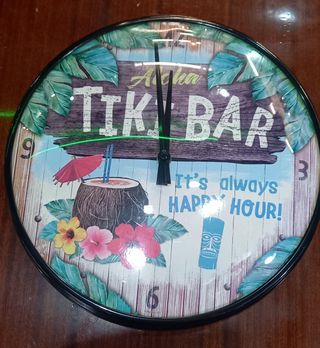 orologio da muro Tiki bar