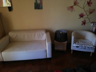 Divano, Puffo, Poltrona e Lampadario