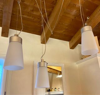 Lampade sospese con opzione applique 