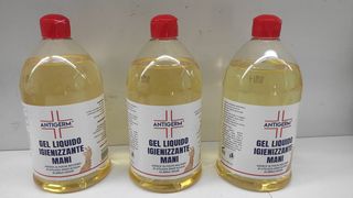 3 igienizzanti mani sigillati antigerm