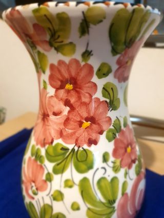 vaso ceramica dianetro 12 h 25